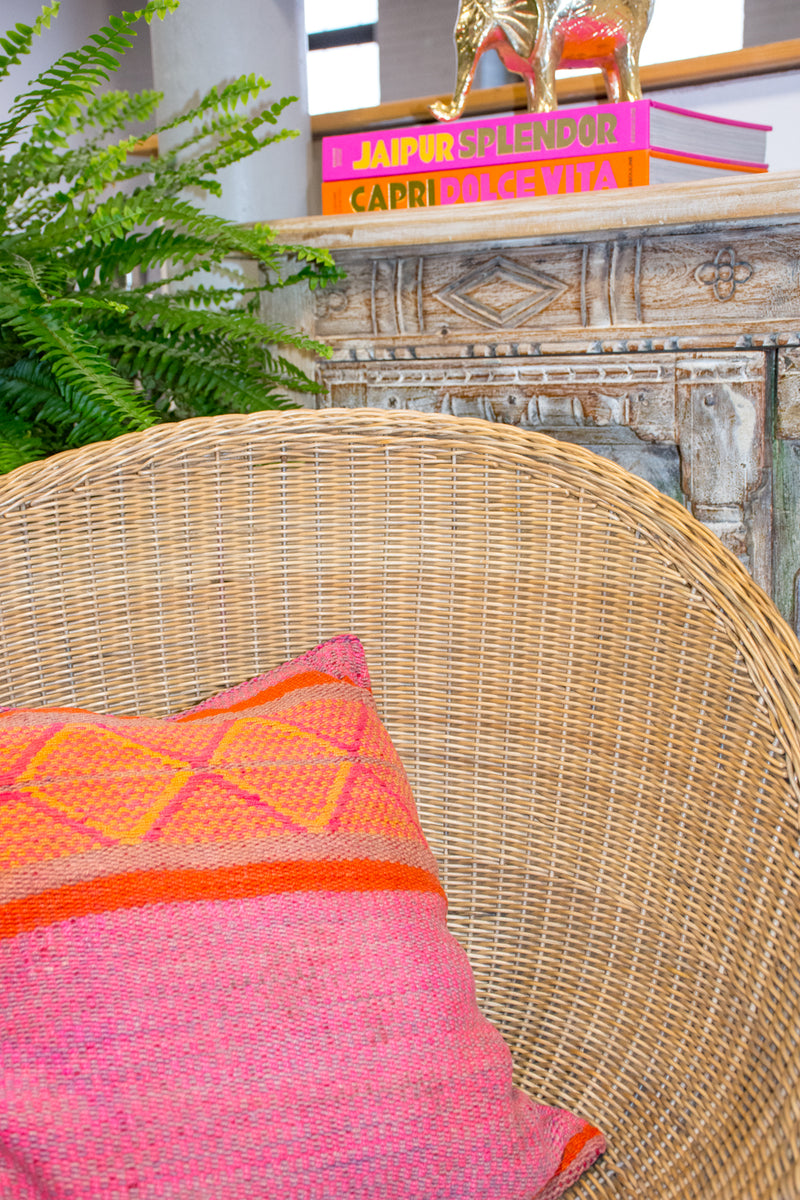 Coral Spice Frazada Pillow Cover – Frolic